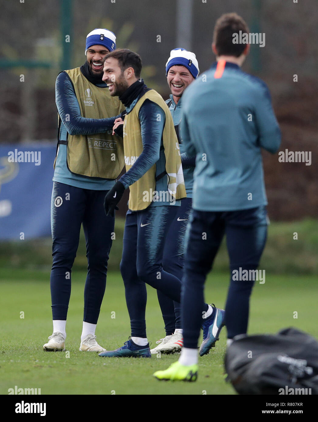 Chelsea's Ruben Loftus-Cheek during the training session at Cobham ...