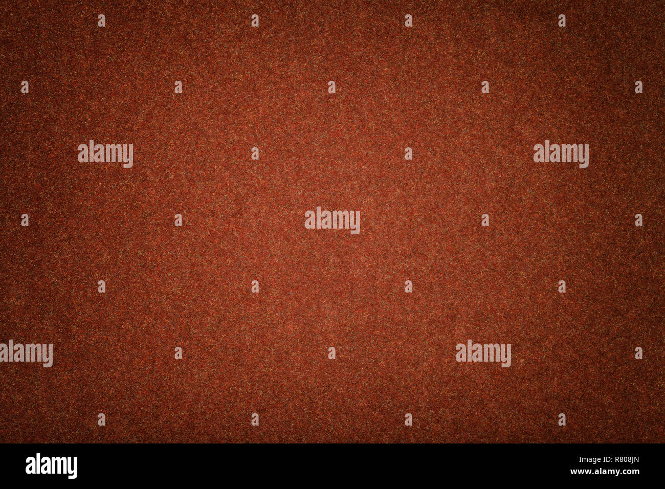 Dark orange matte background of suede fabric, closeup. Velvet texture ...