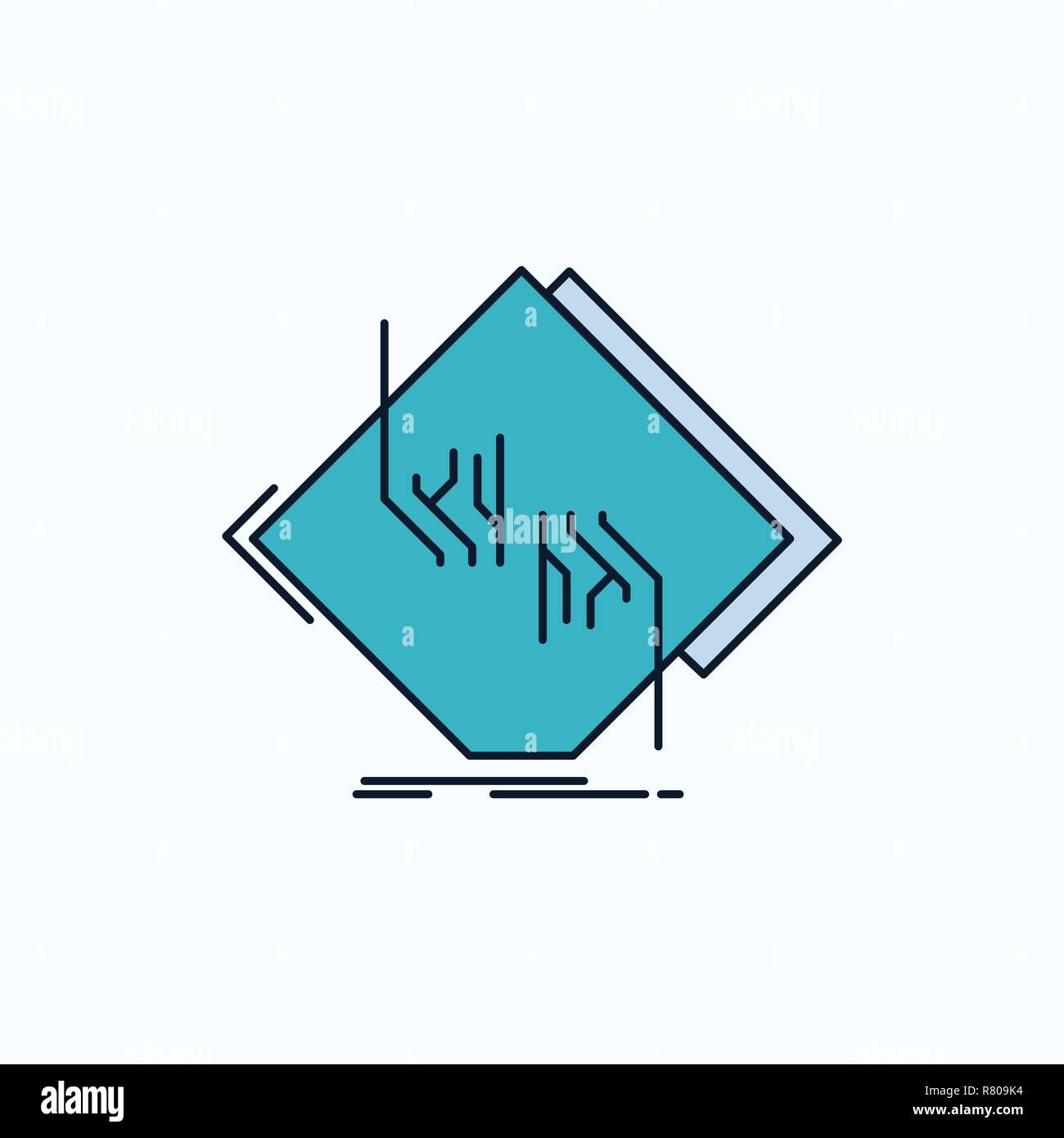Circuit Board Electronic Symbols Cut Out Stock Images And Pictures Alamy