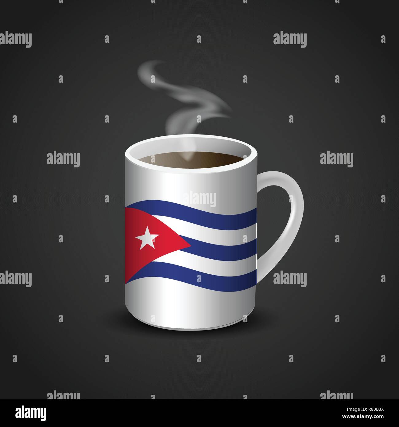 Cuban coffee cup Stock Vector Images - Alamy