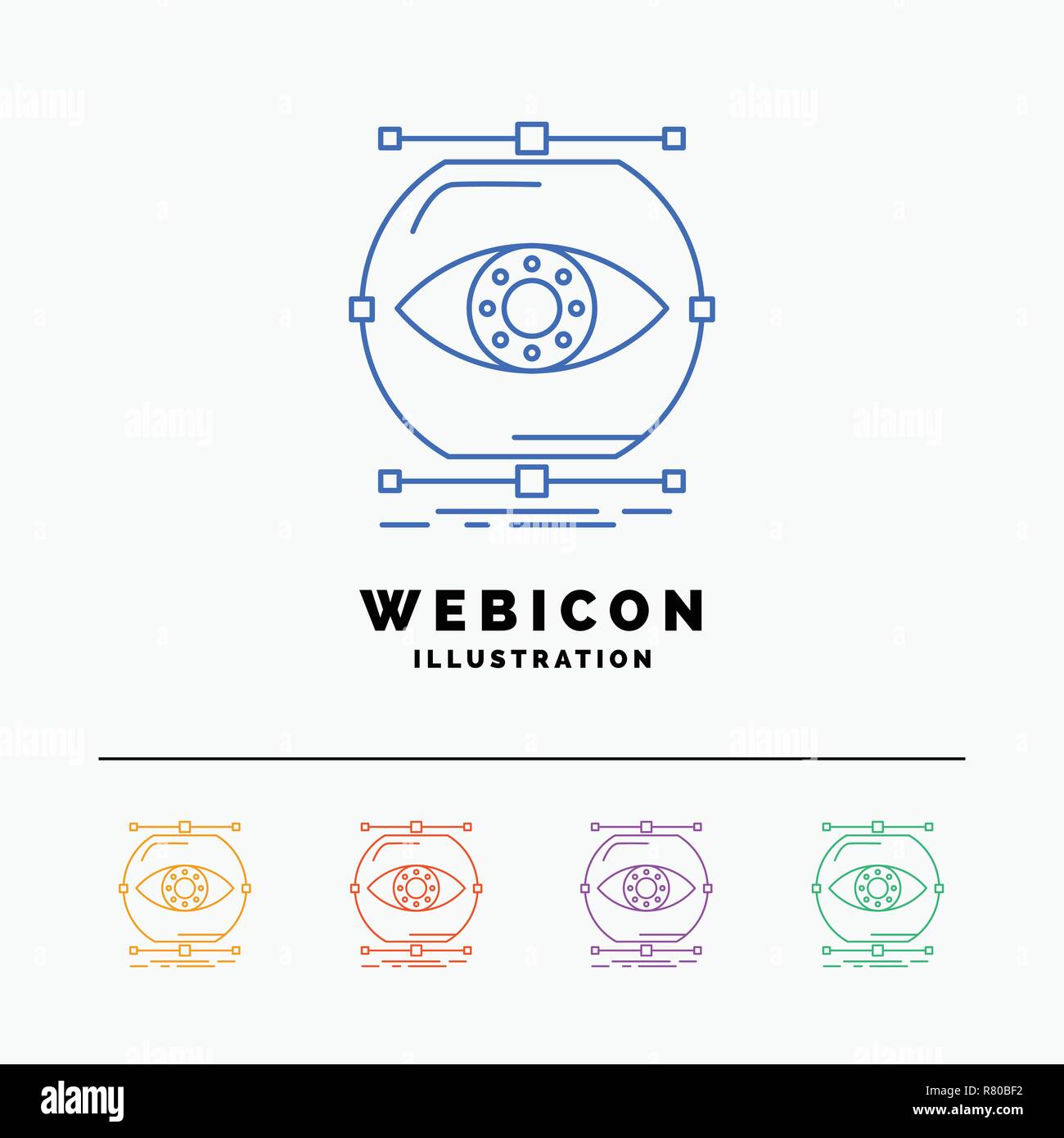 Woman visualize Stock Vector Images - Alamy