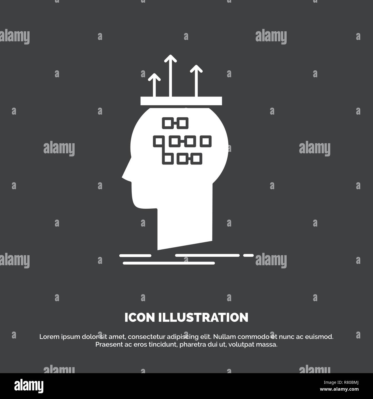 Active brain anatomy Stock Vector Images - Alamy