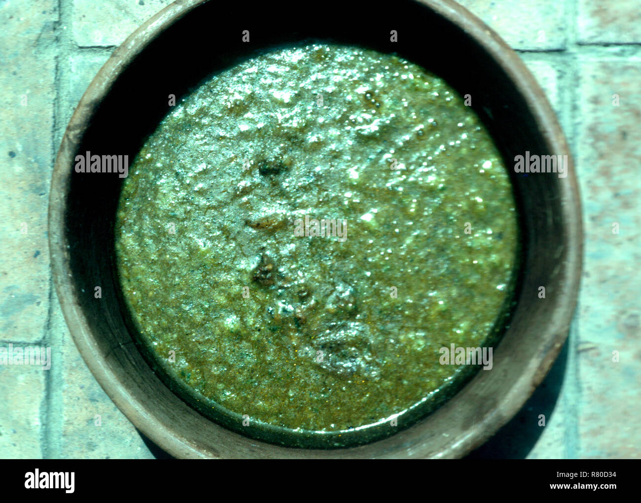 Helba or hilba is a traditional Yemeni dish made from beating soaked ...