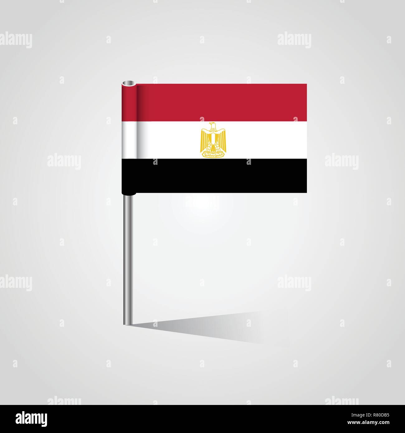 Egypt flag map Stock Vector Images - Alamy