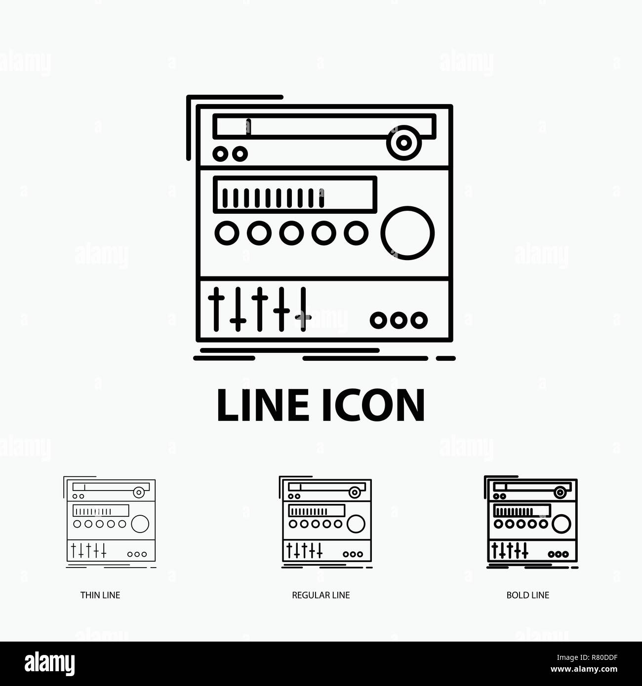 Vintage recording studio rack hi-res stock photography and images - Alamy