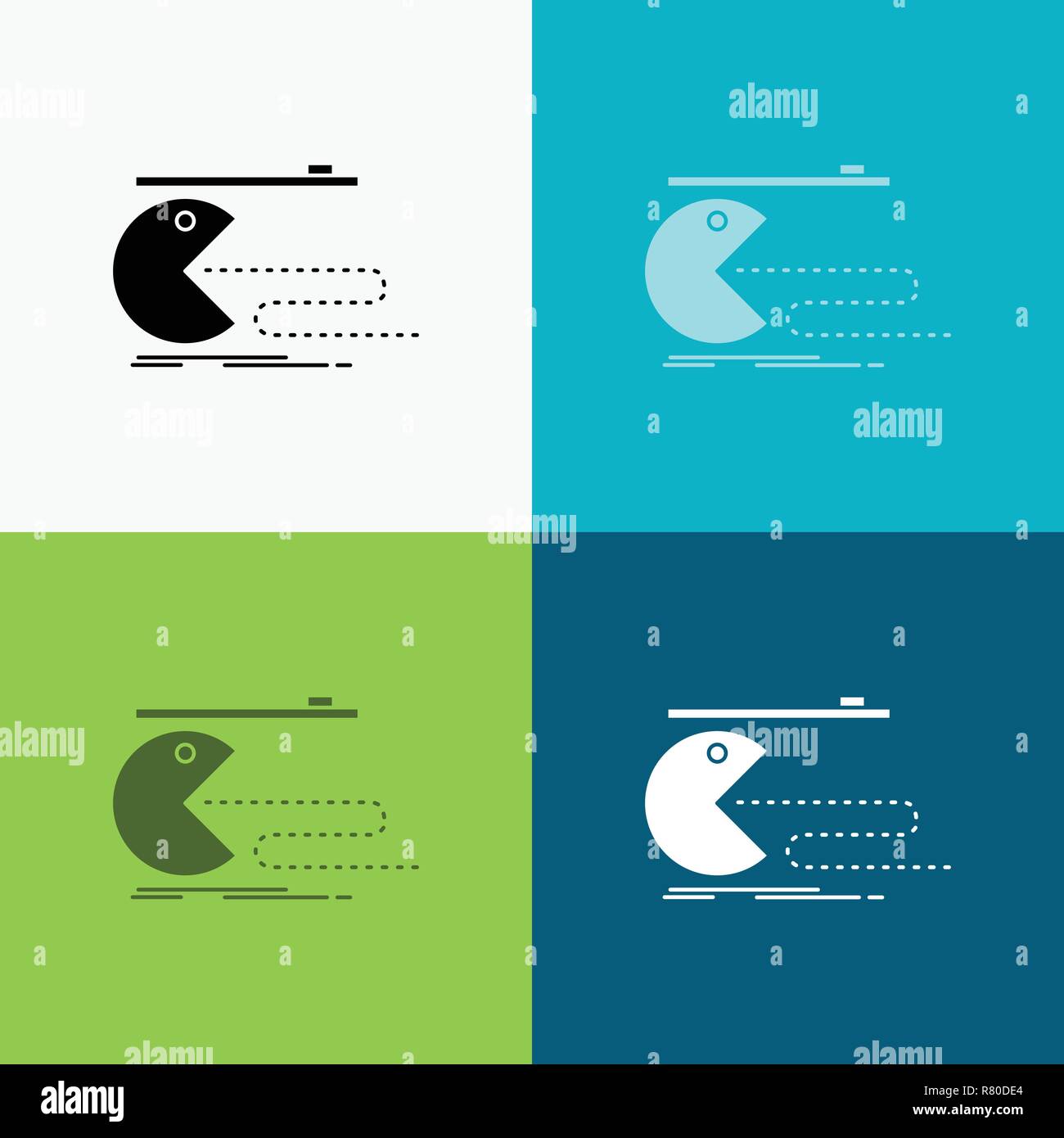 Pacman Icon High Resolution Stock Photography and Images - Alamy