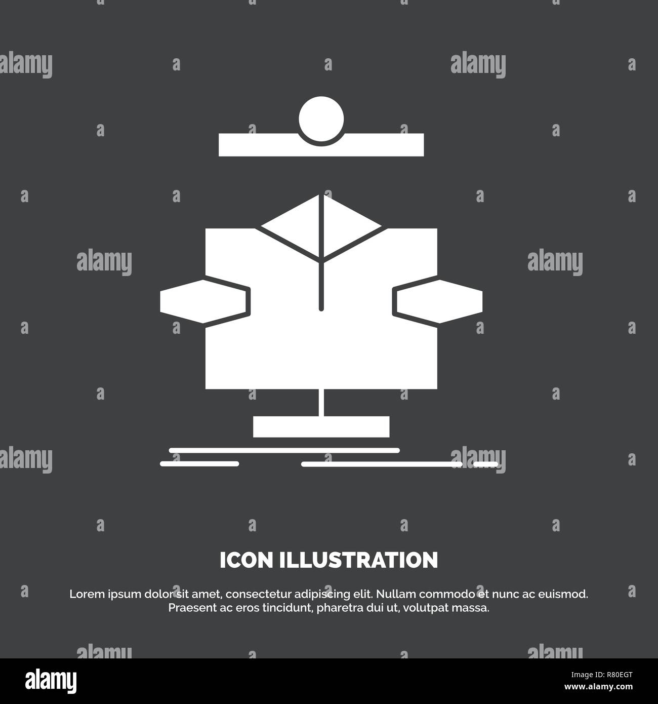 Abstract flowchart diagram computer program Stock Vector Images - Alamy