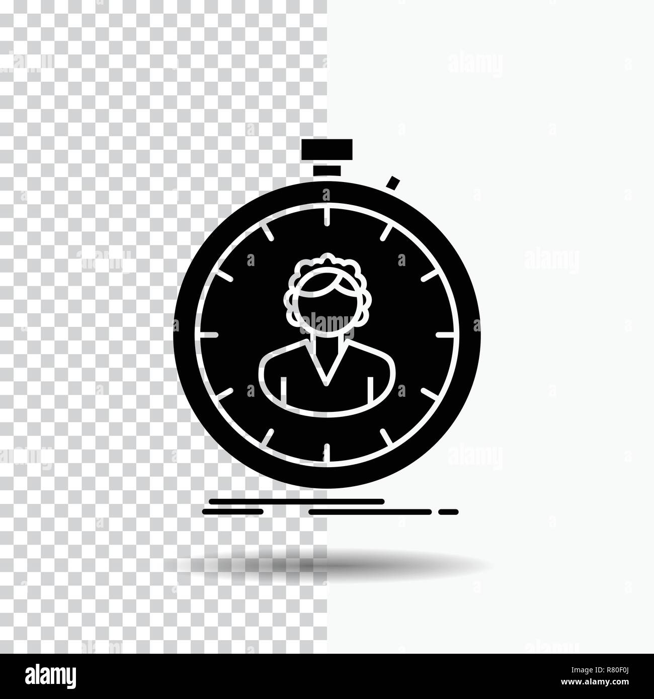 Marathon start stopwatch timer Stock Vector Images - Alamy