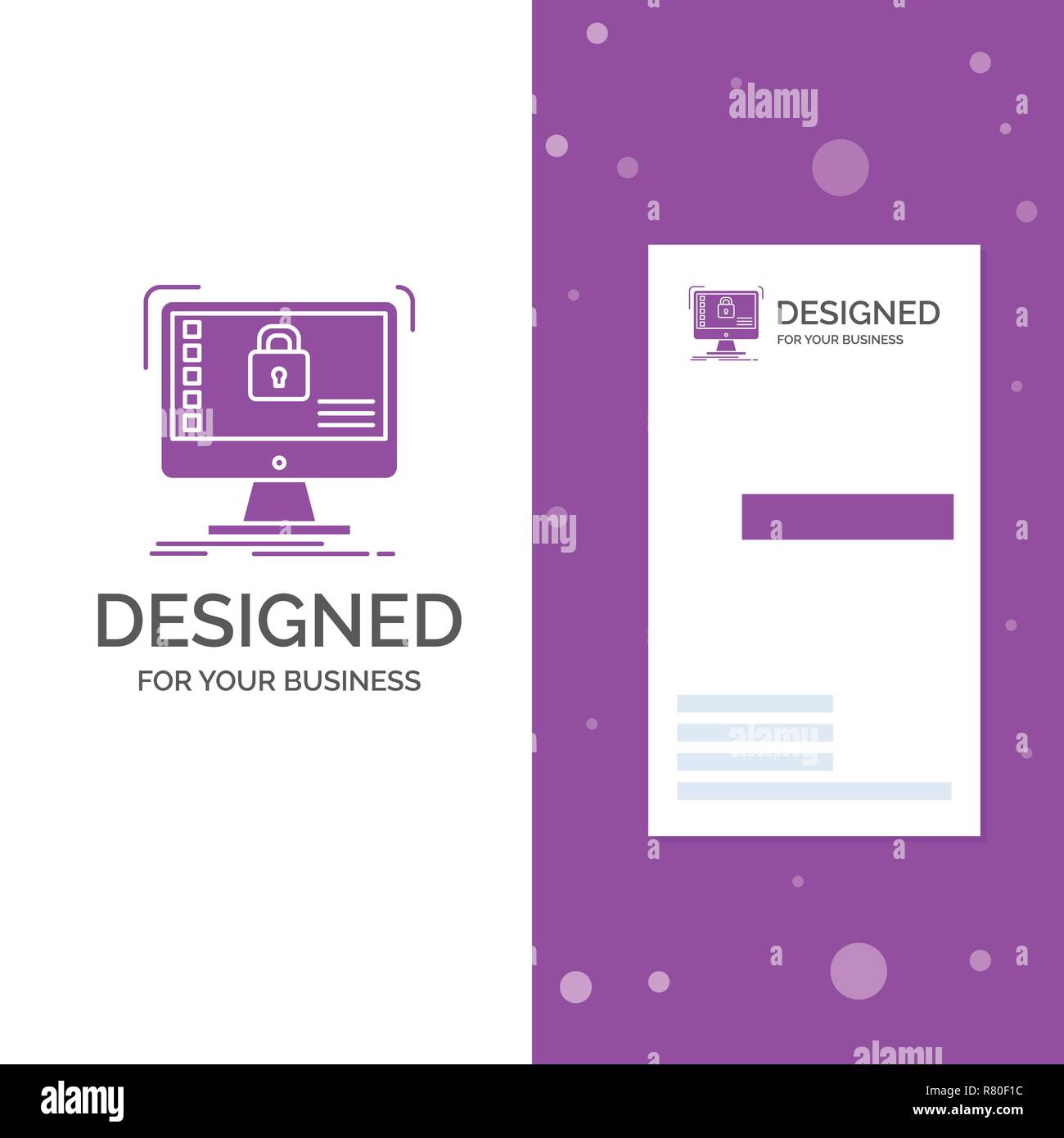 Business Logo for secure, protection, safe, system, data. Vertical ...
