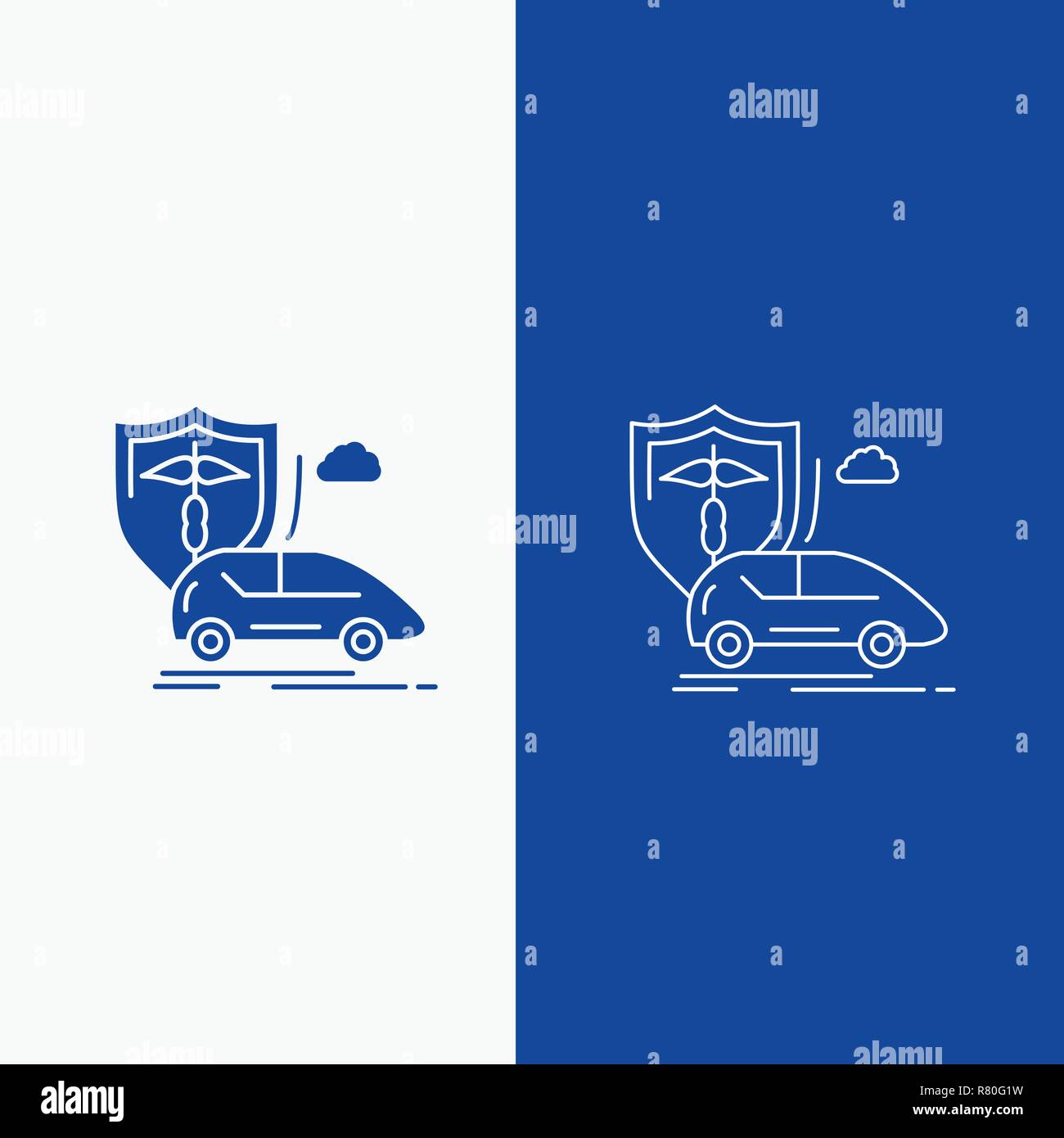 Vertical black and white car Stock Vector Images - Alamy