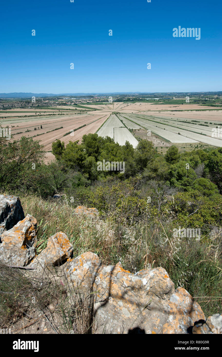 The Lake of Montady, near Beziers, Languedoc-Roussillon, France, Europe ...