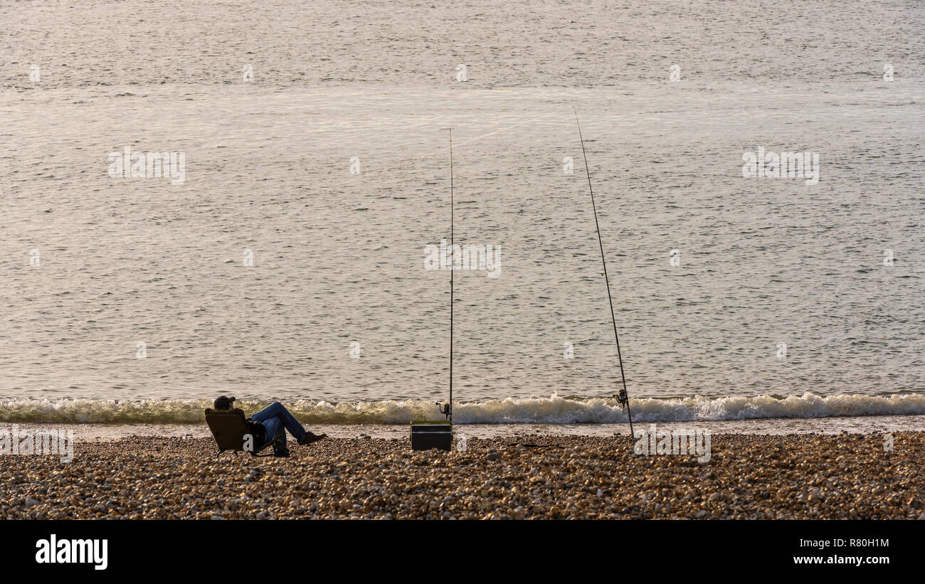 Angler sitting hi-res stock photography and images - Alamy