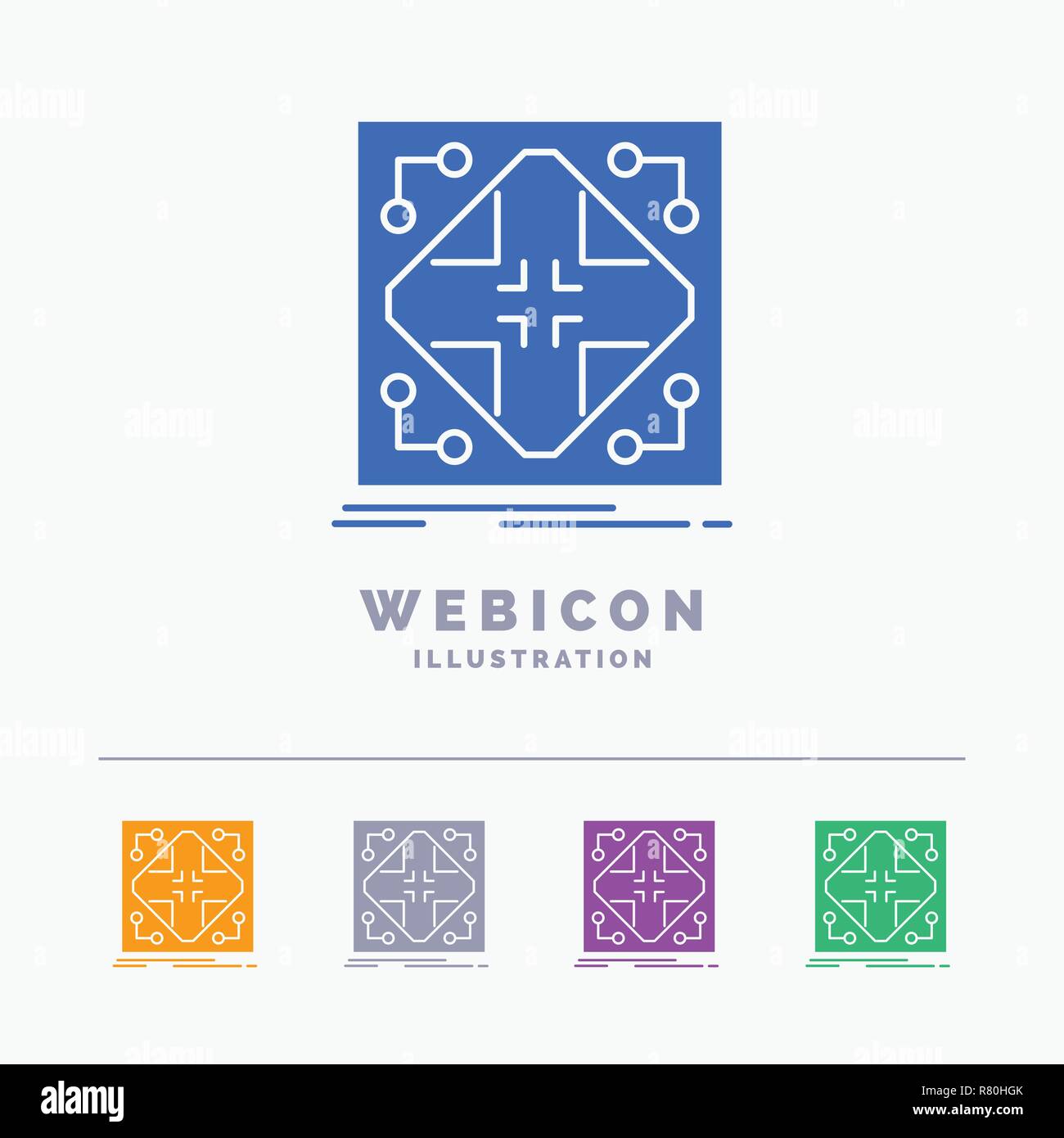 Intranet on computer Stock Vector Images - Alamy