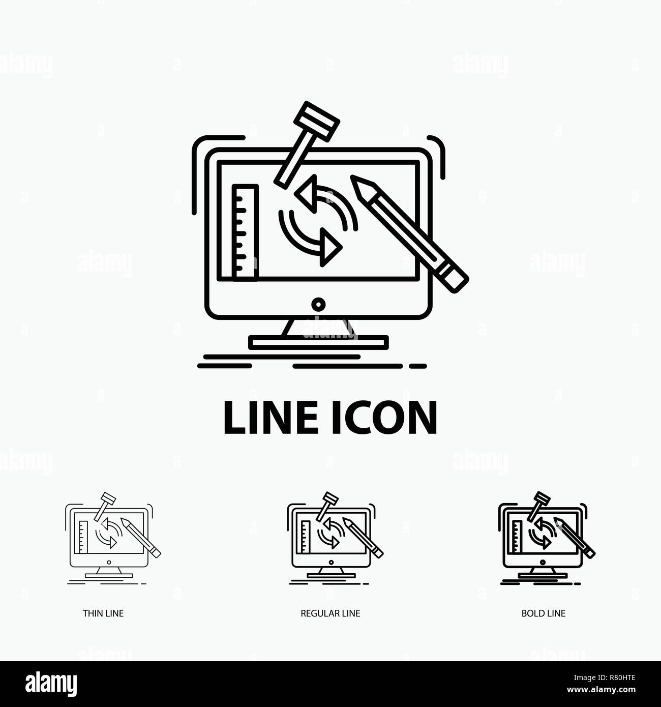 Construct improve Stock Vector Images - Alamy