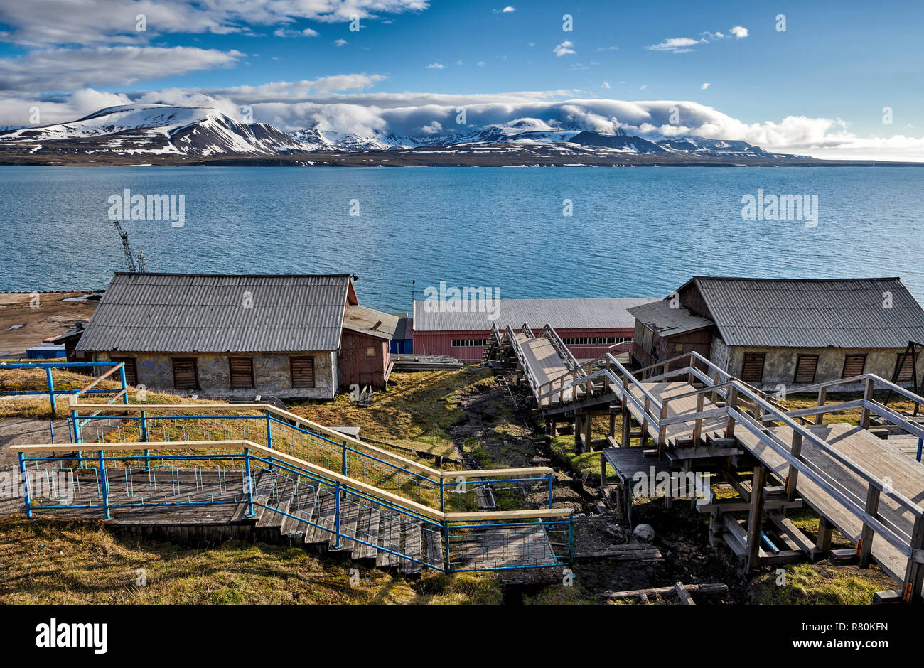 Norway svalbard barentsburg hi-res stock photography and images - Alamy