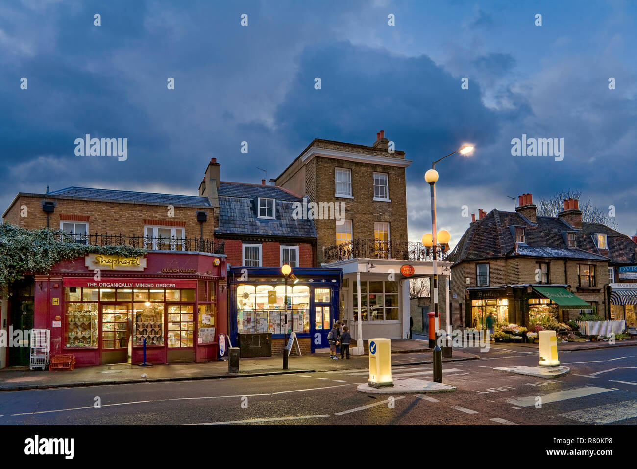 Shops at Dulwich Village, London Stock Photo - Alamy