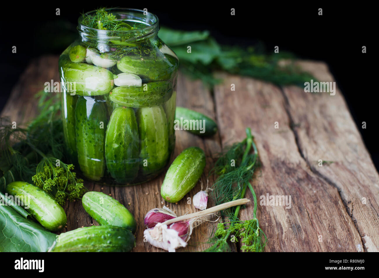 Pickling gherkin hi-res stock photography and images - Alamy