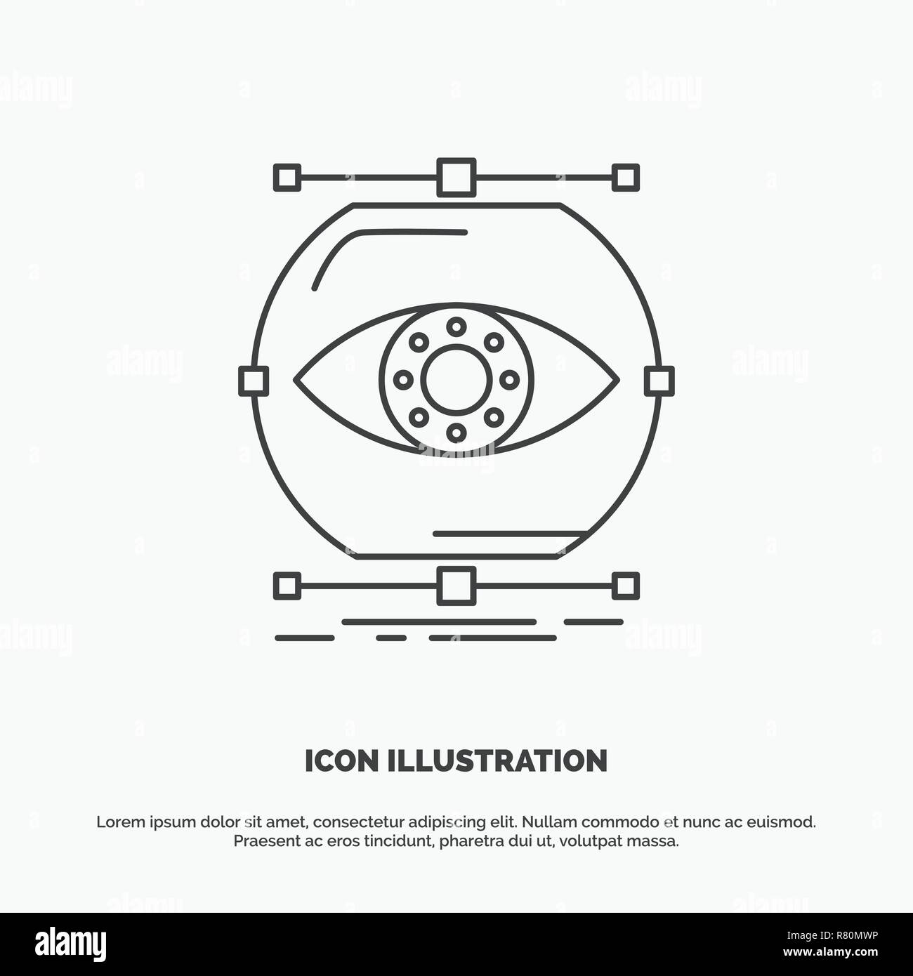 Woman visualize Stock Vector Images - Alamy