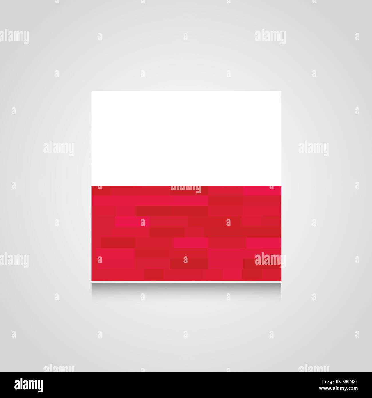 Vector flag pol hi-res stock photography and images - Alamy