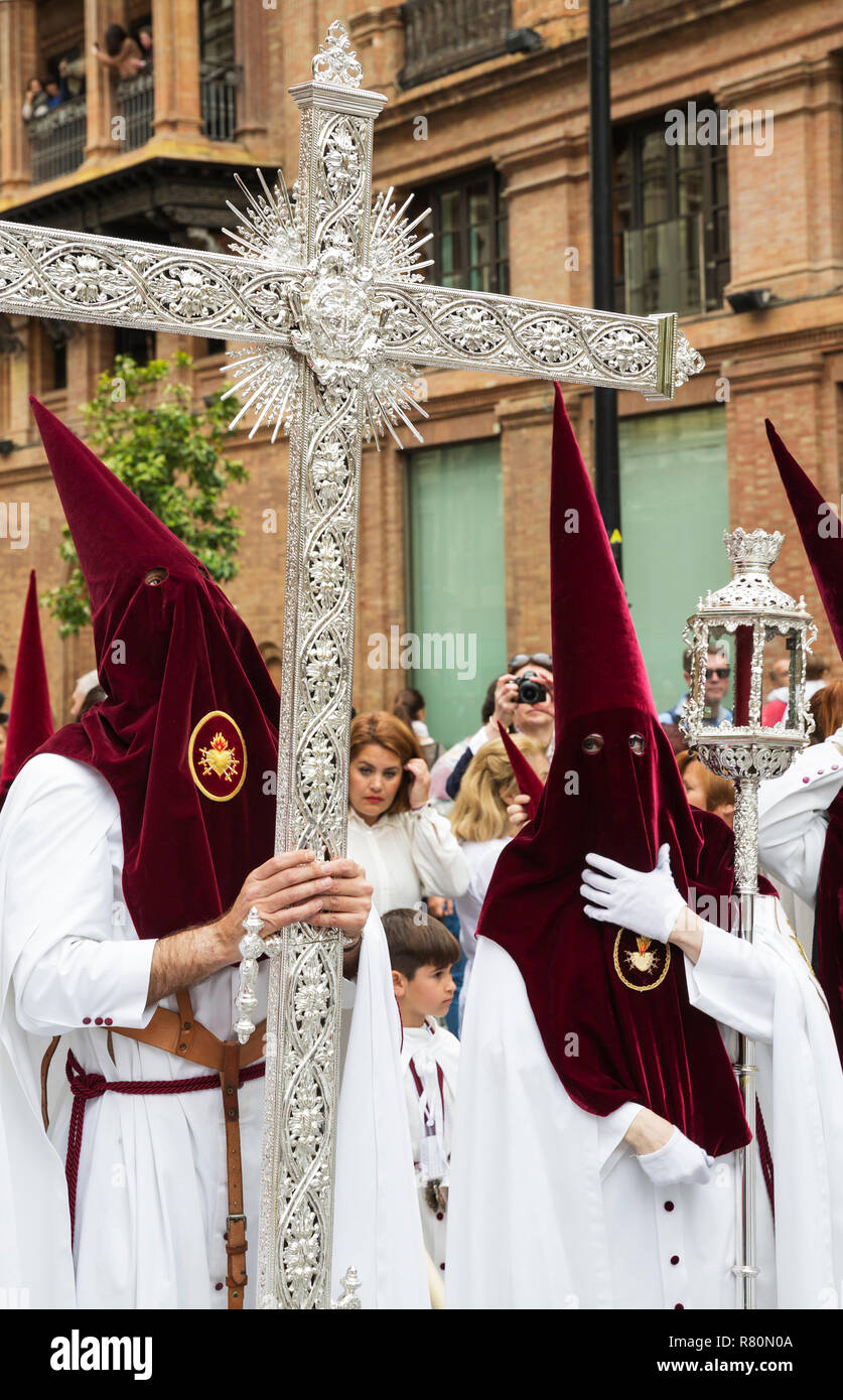 Seville spain semana santa holy week hi-res stock photography and ...