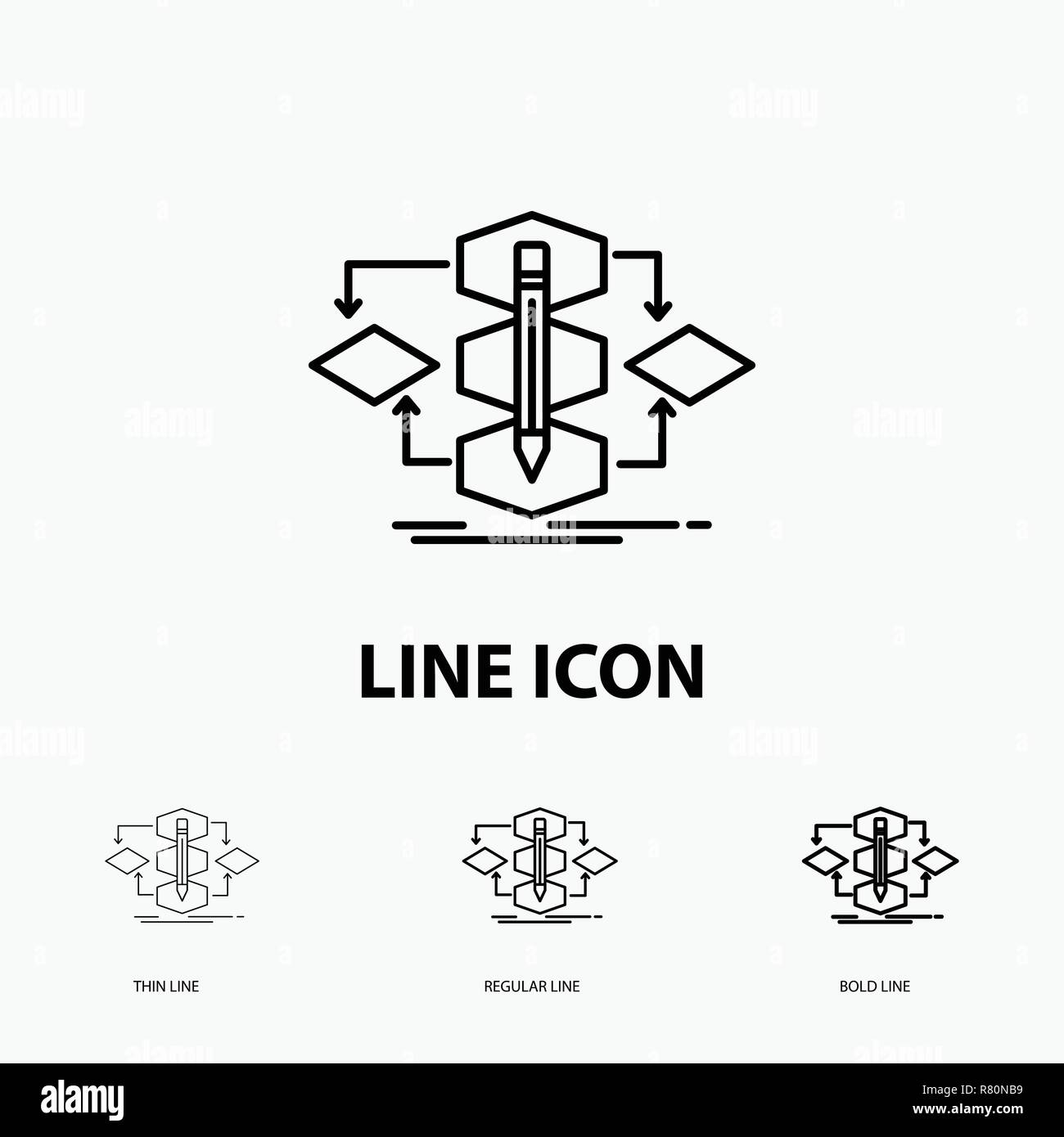 Innovation design process infographic style hi-res stock photography and images - Alamy