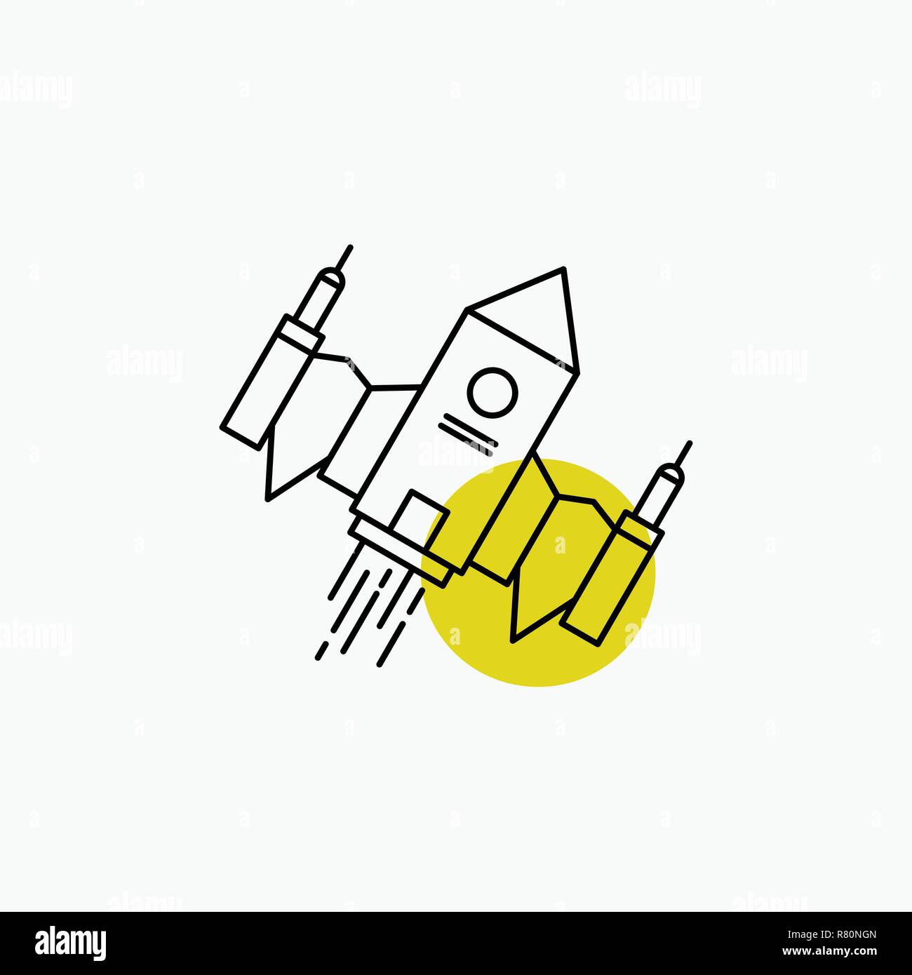 Alien spaceship icon Cut Out Stock Images & Pictures - Alamy