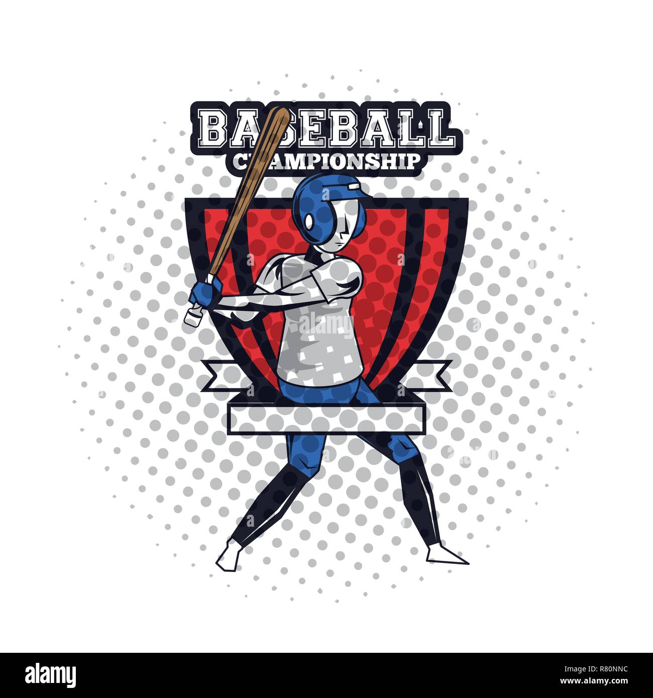 baseball player icon Stock Vector Image & Art - Alamy