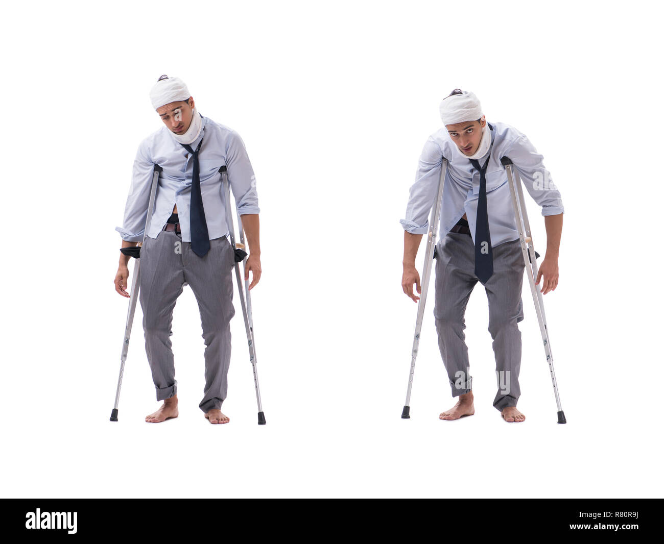 Crash injured Cut Out Stock Images & Pictures - Alamy
