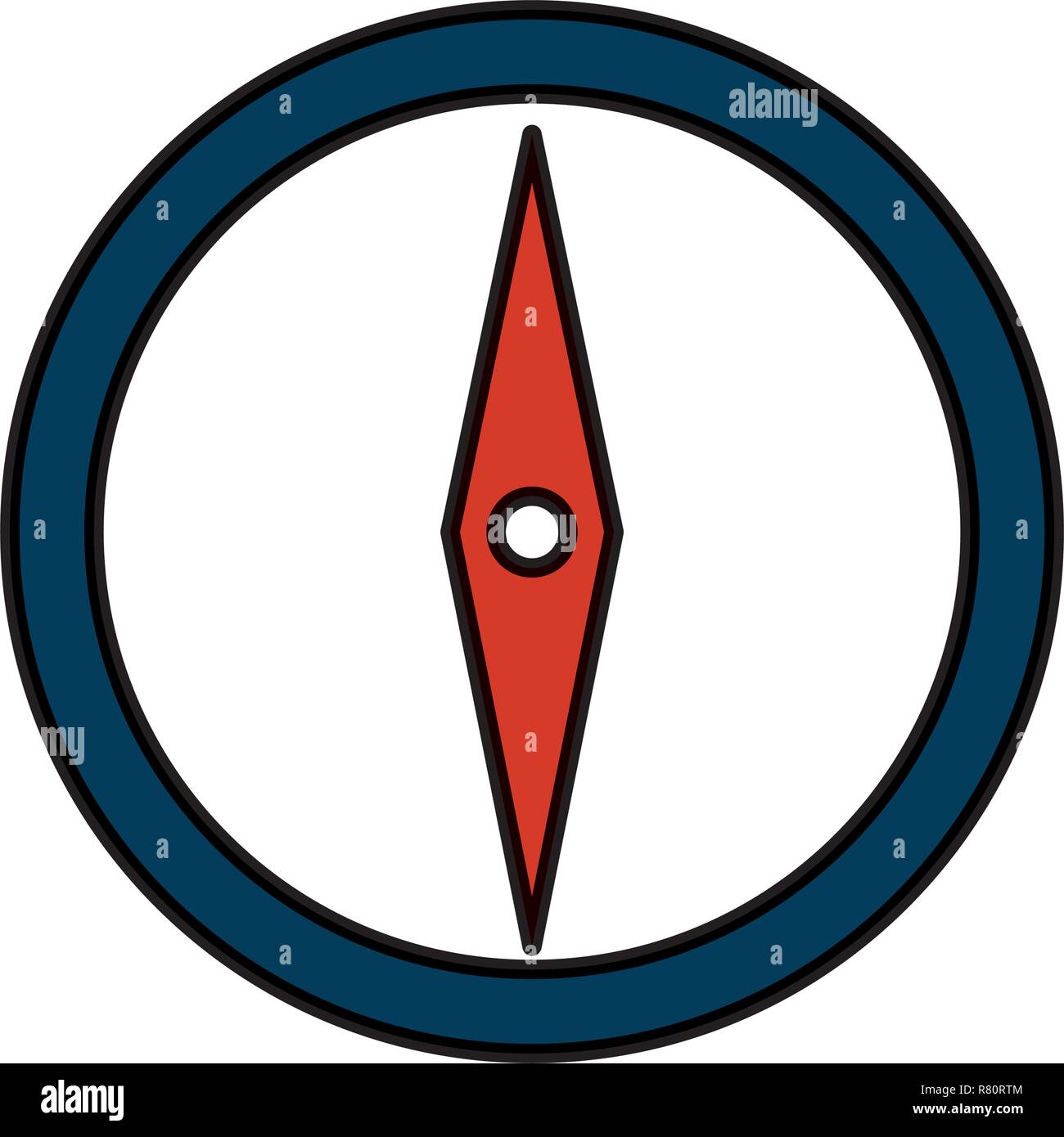 compass guide isolated icon vector illustration design Stock Vector ...