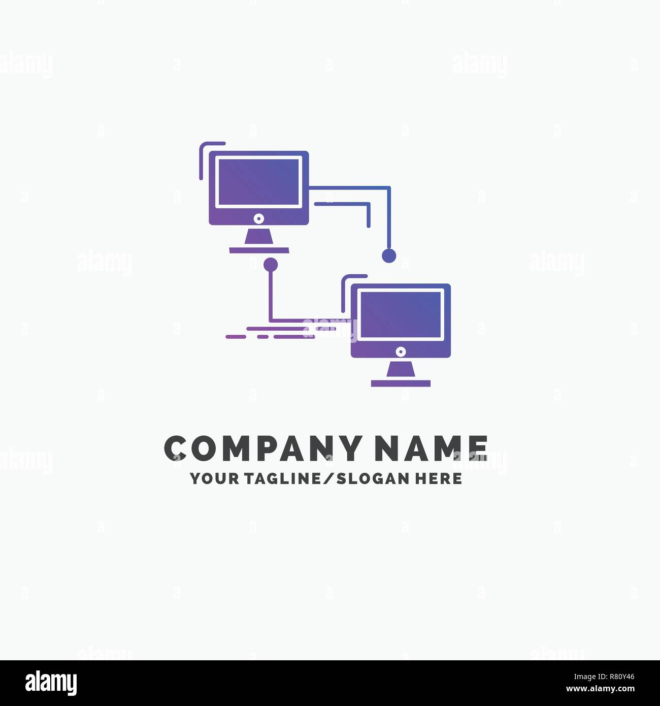 Lan logo hi-res stock photography and images - Alamy