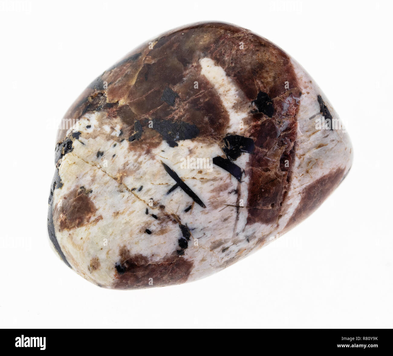 macro photography of natural mineral from geological collection ...