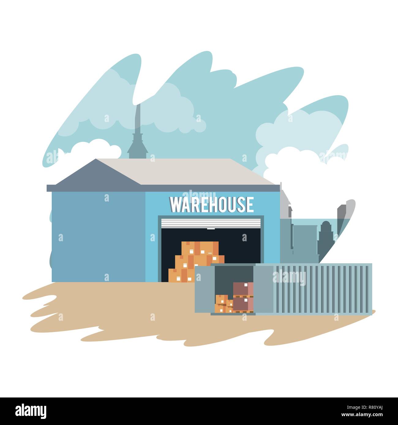 Space logistics Stock Vector Images - Alamy