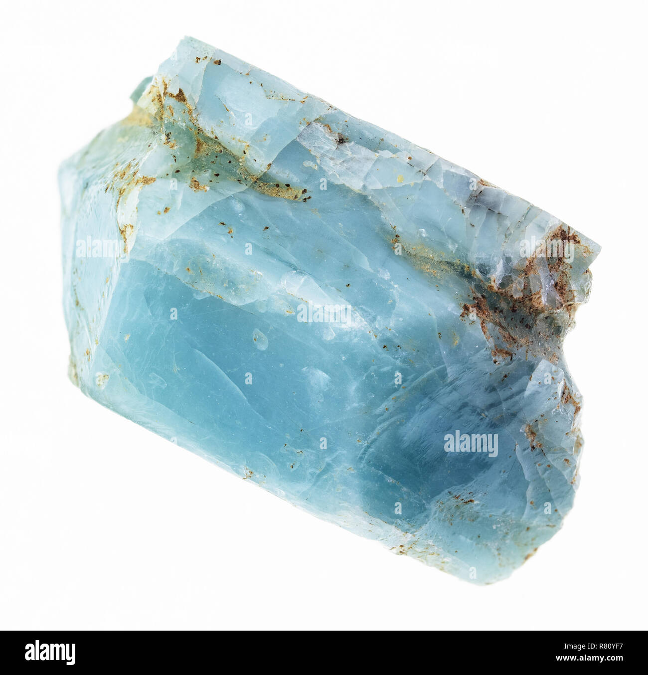 macro photography of natural mineral from geological collection - rough ...