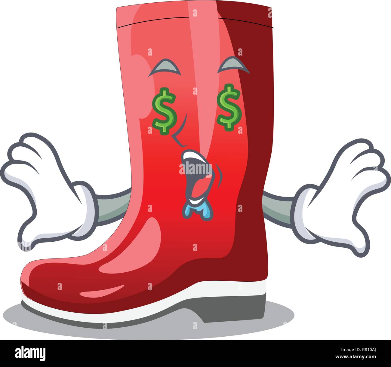 Cartoon muddy boots hi-res stock photography and images - Alamy