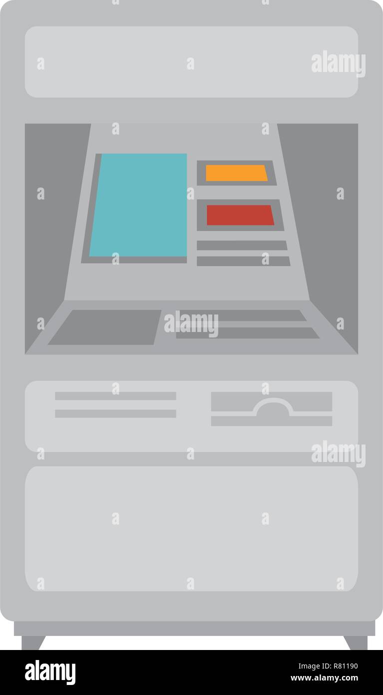 Outdoor atm machine Stock Vector Images - Alamy