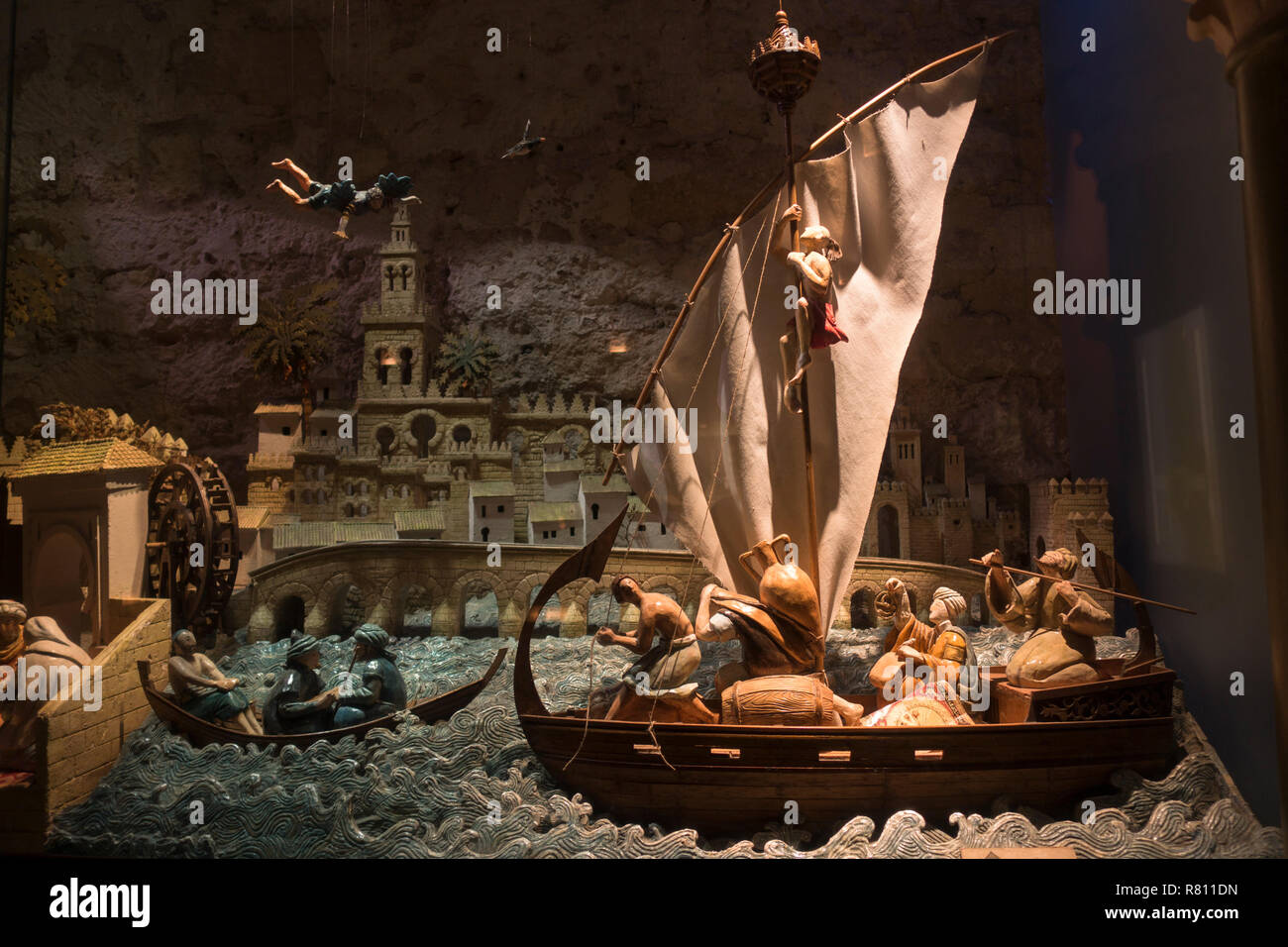 Ceramic model depicting moorish Cordoba inside Al-Andalus living museum ...