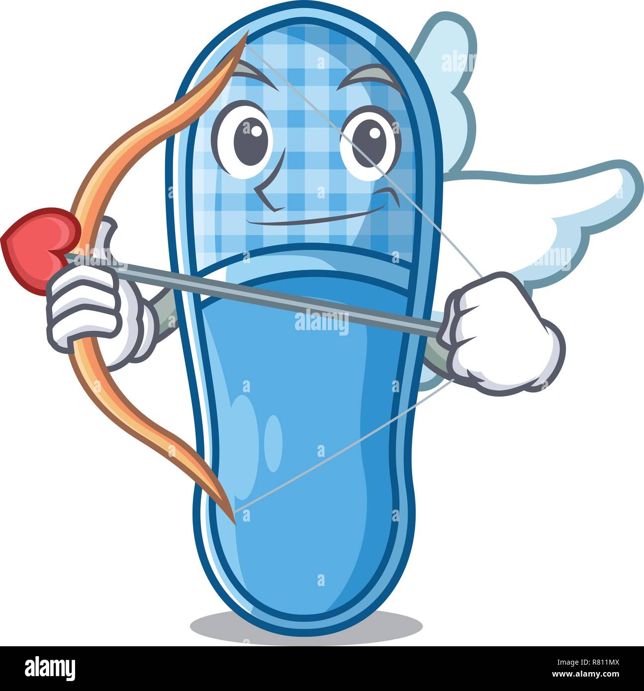 Cupid pair of design cartoon home slippers Stock Vector Image & Art - Alamy