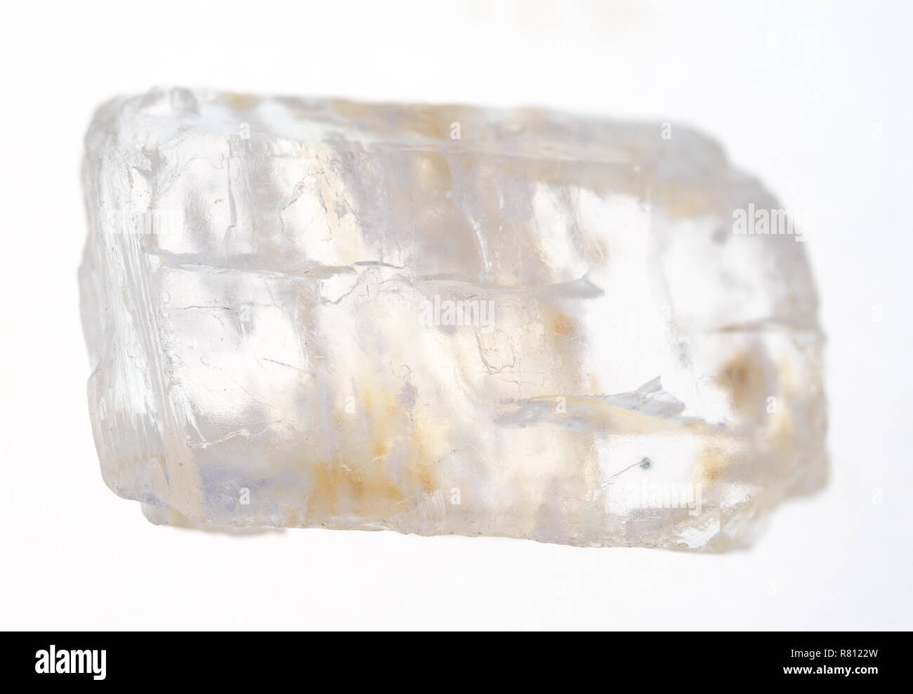 macro photography of natural mineral from geological collection - rough ...