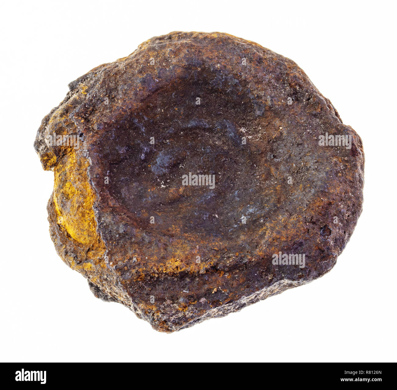 Limonite mineral rock sample hi-res stock photography and images - Alamy