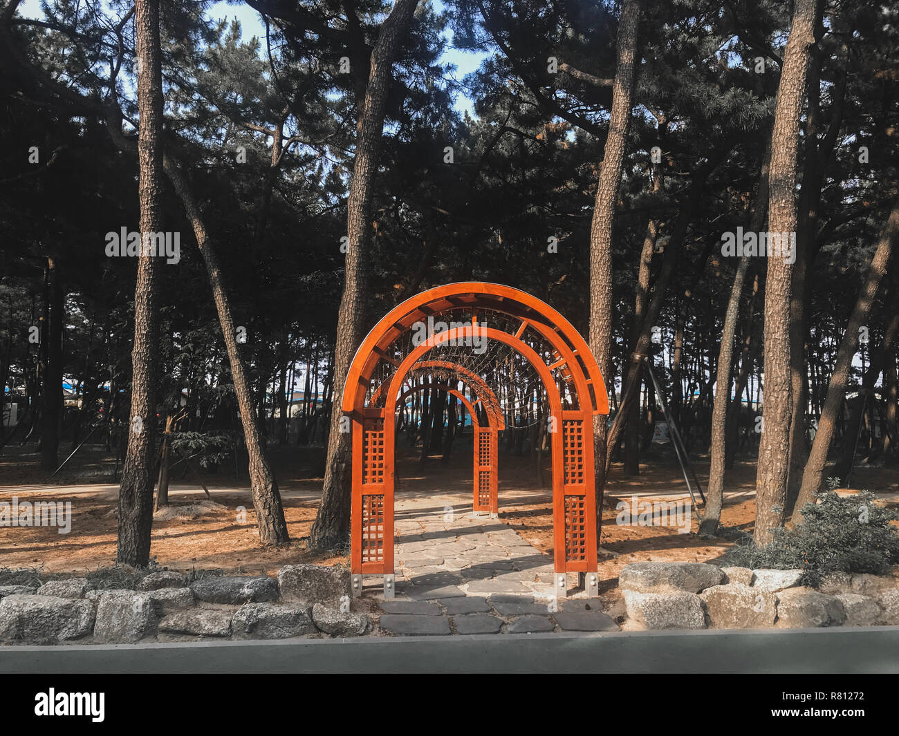 Orange arch hi-res stock photography and images - Alamy