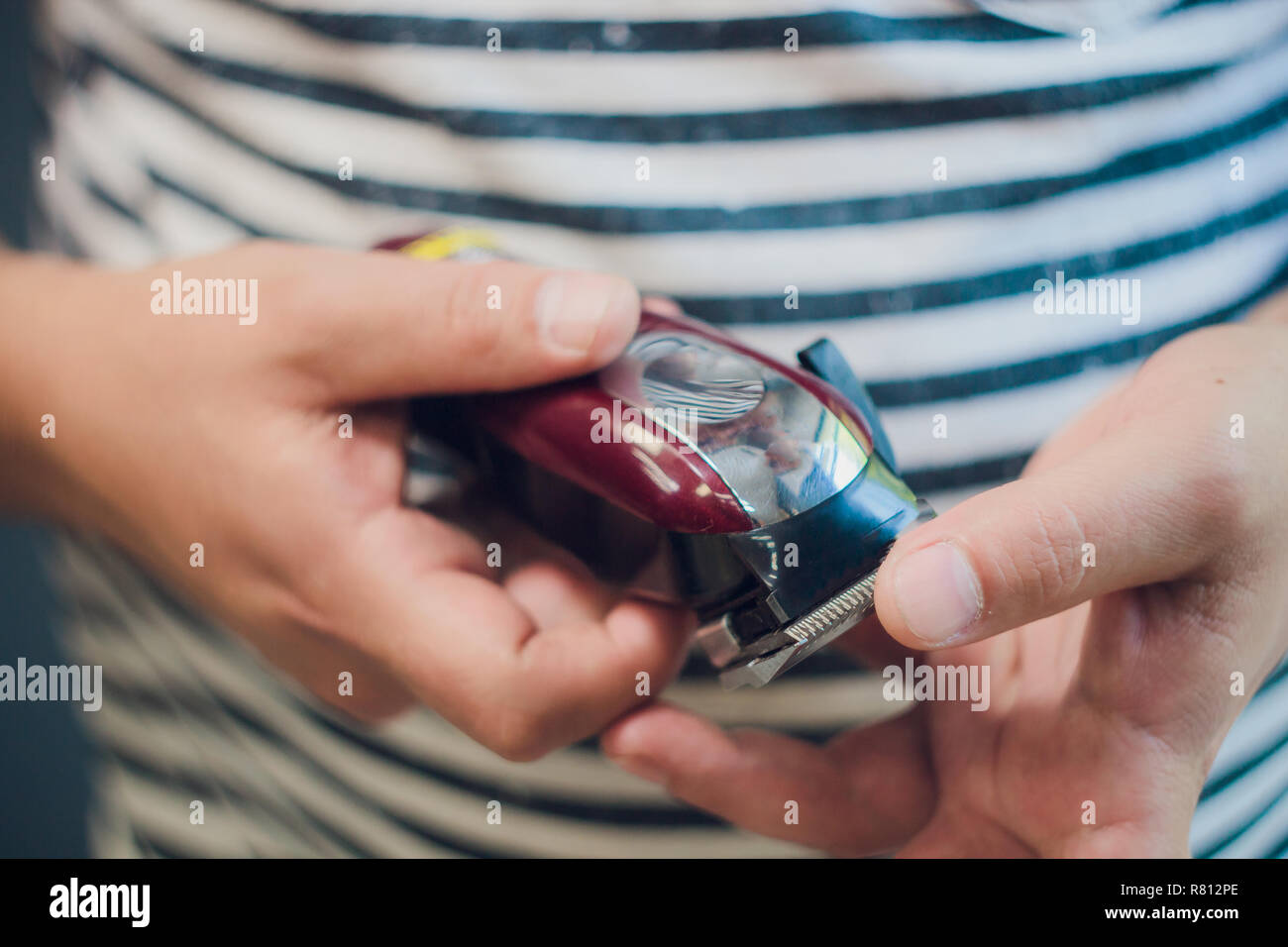 The Barbers Cutter High Resolution Stock Photography and Images - Alamy
