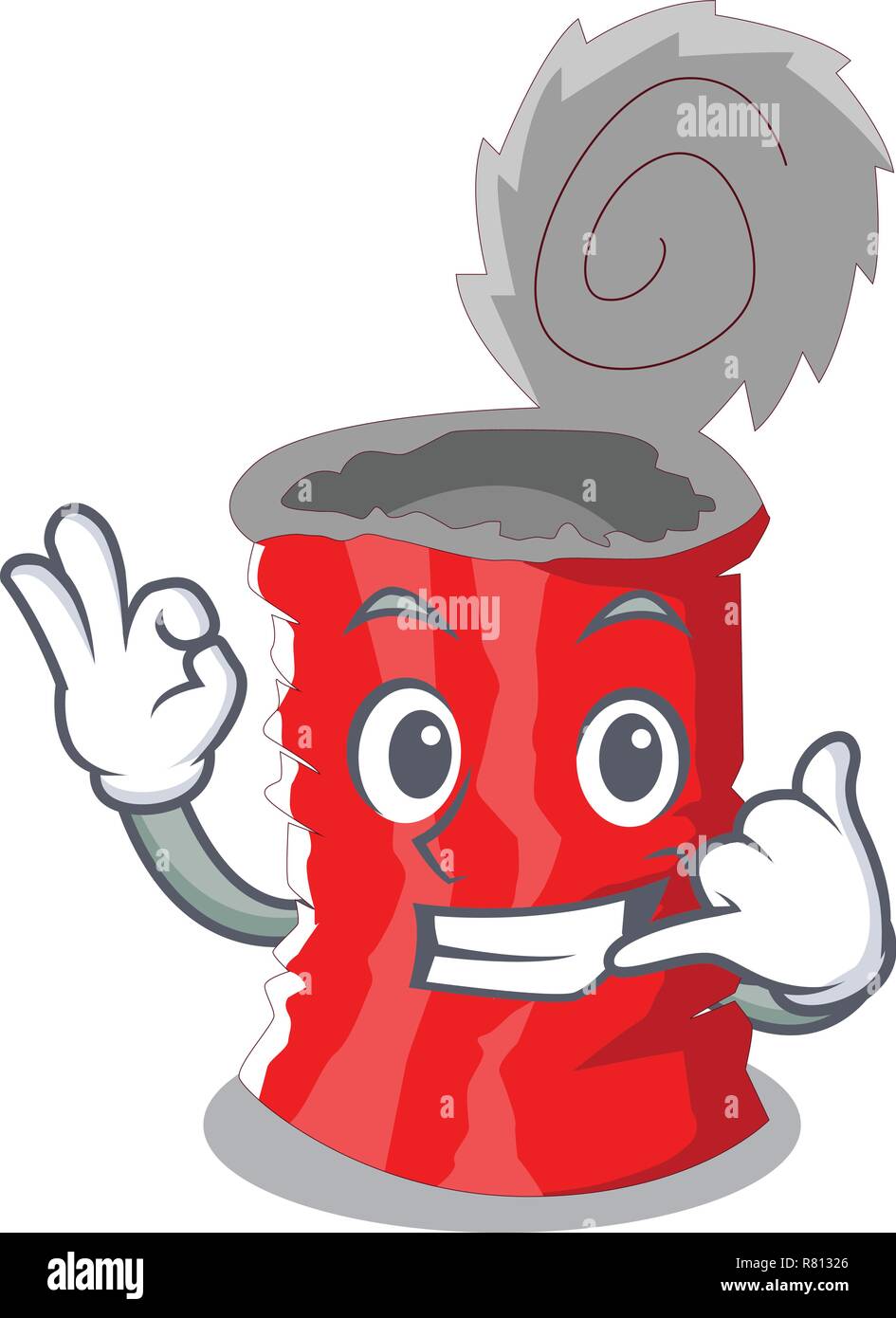 Tin can phone cartoon Stock Vector Images - Alamy