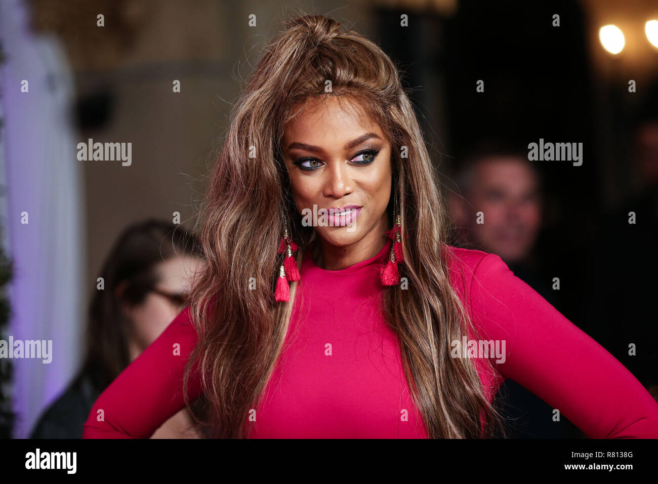 HOLLYWOOD, LOS ANGELES, CA, USA - NOVEMBER 27: Tyra Banks at the World ...