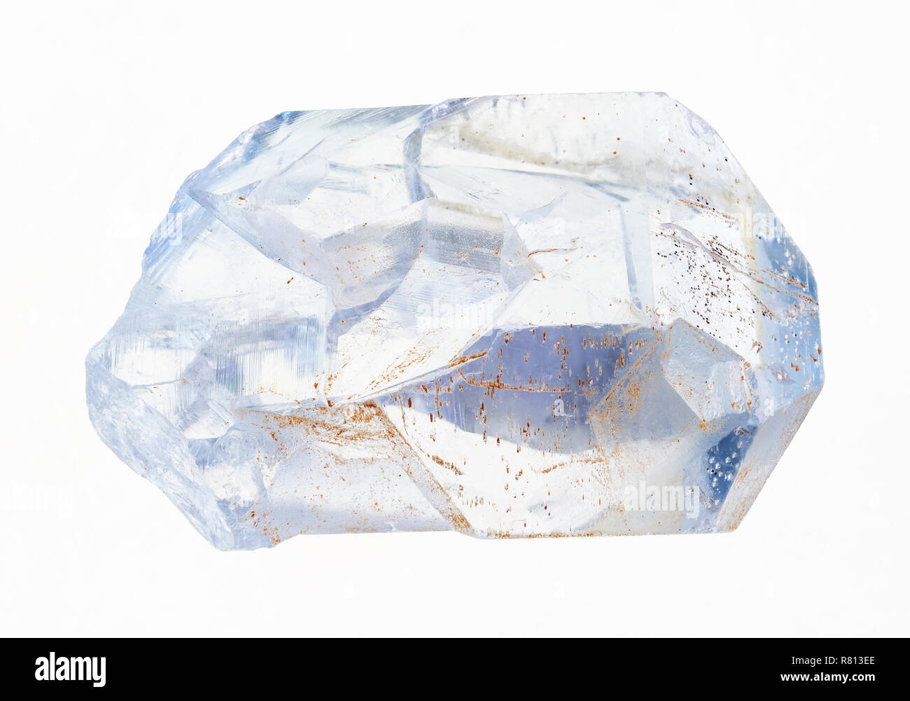 macro photography of natural mineral from geological collection - rough ...