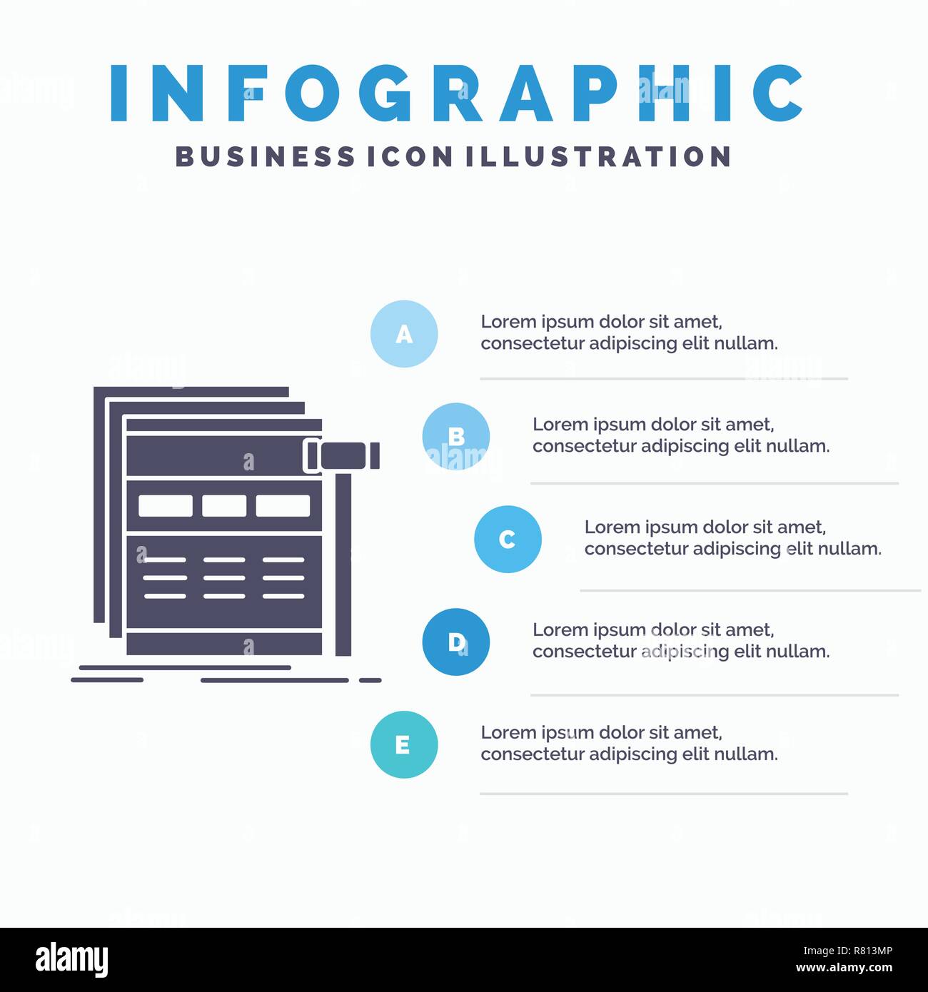 Infographic Wireframe