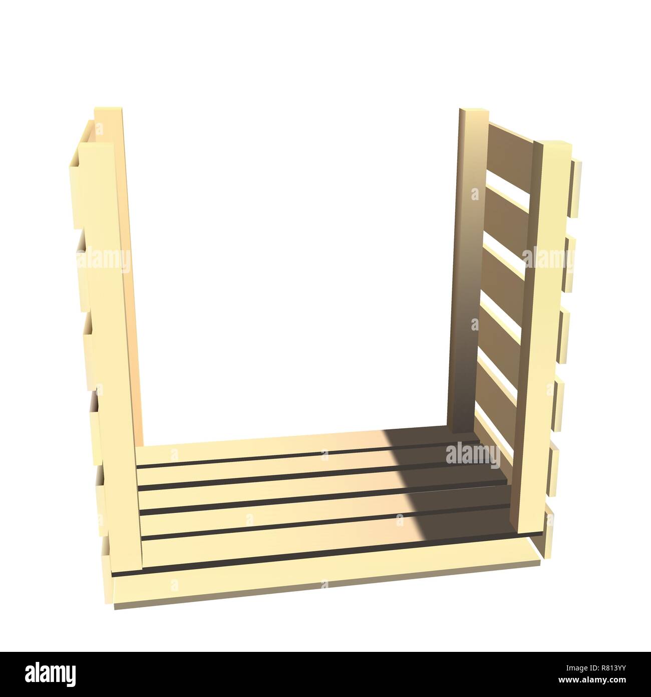 Pallet wood texture Cut Out Stock Images & Pictures - Alamy