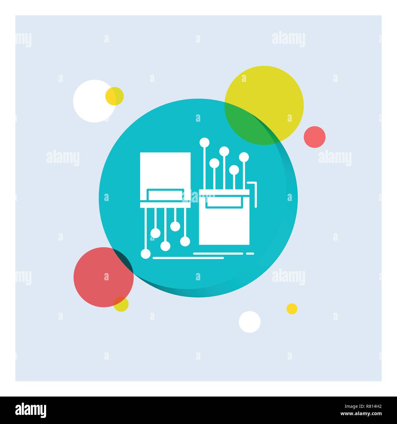 Optical fibre, circle Stock Vector Images - Alamy