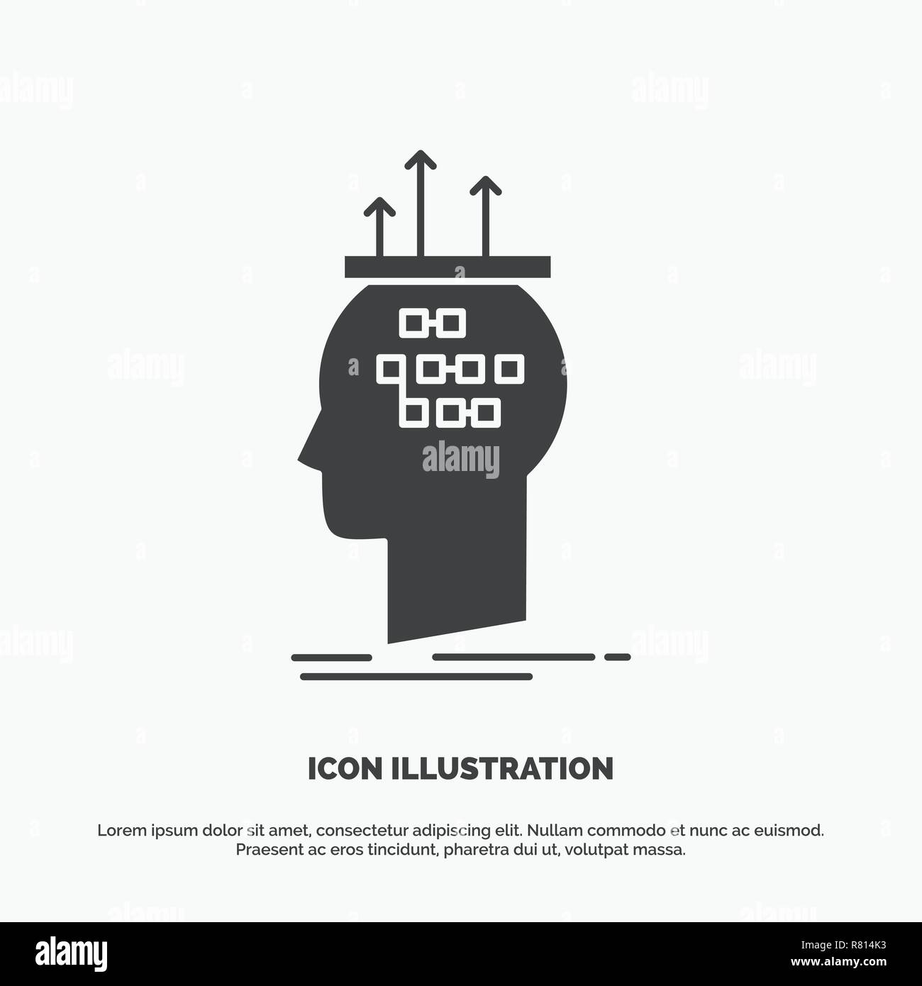 Active brain anatomy Stock Vector Images - Alamy