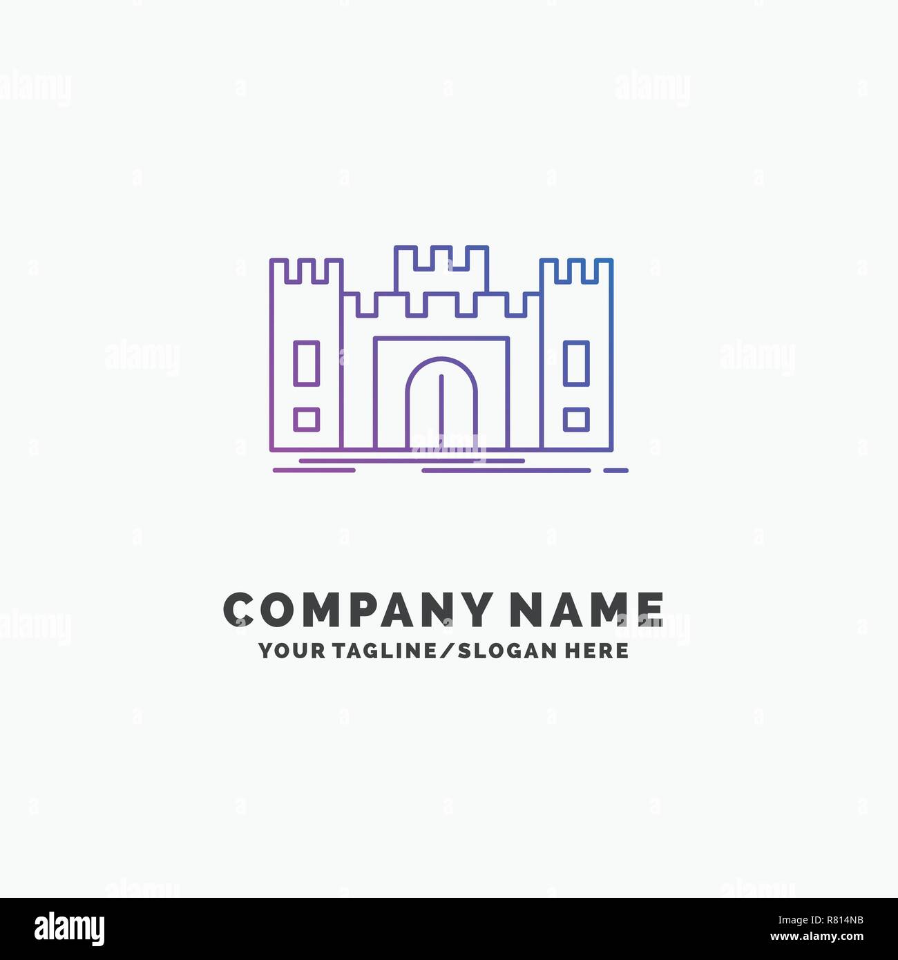 Culture famous place fort travel Stock Vector Images - Alamy