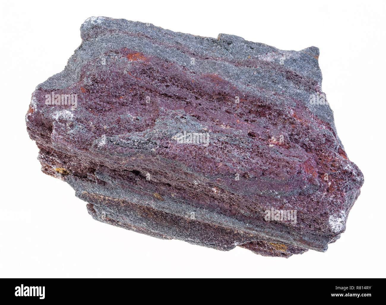 macro photography of natural mineral from geological collection - piece ...